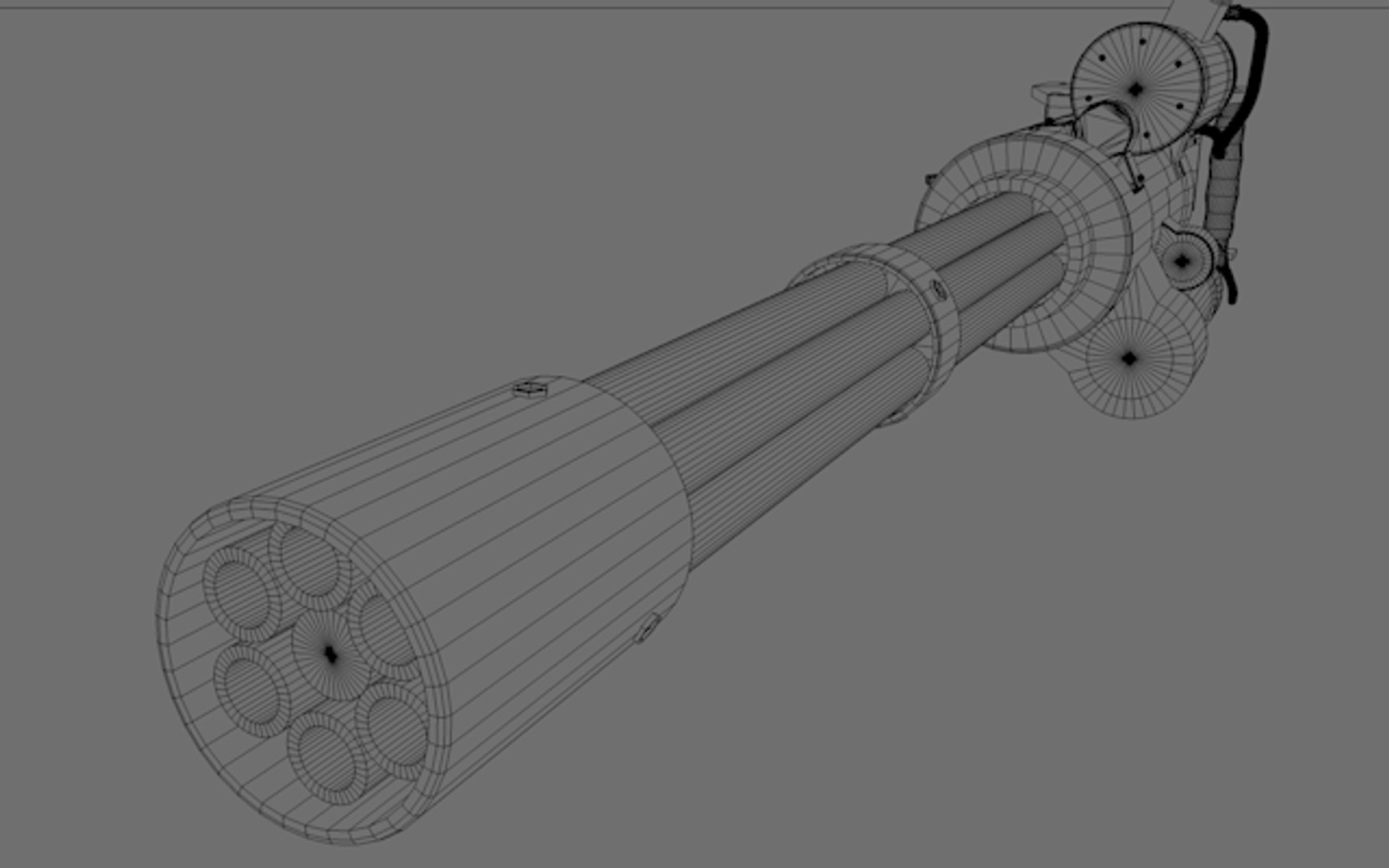 3d Model Minigun Mini Gun