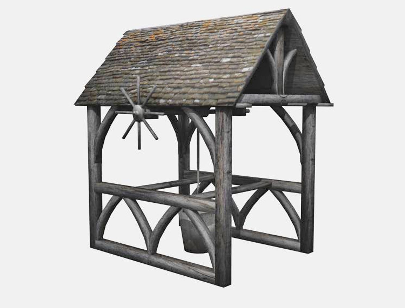 Medieval Water 3d Model