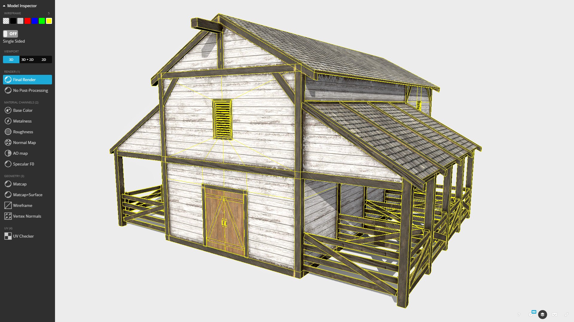 3D Model Medieval Stable - TurboSquid 1509787