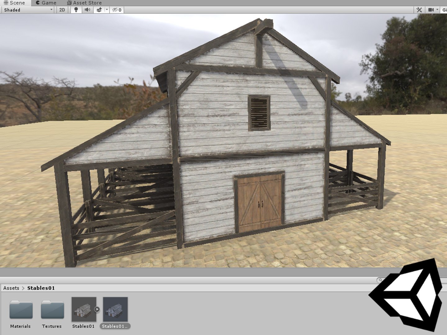 3D Model Medieval Stable - TurboSquid 1509787
