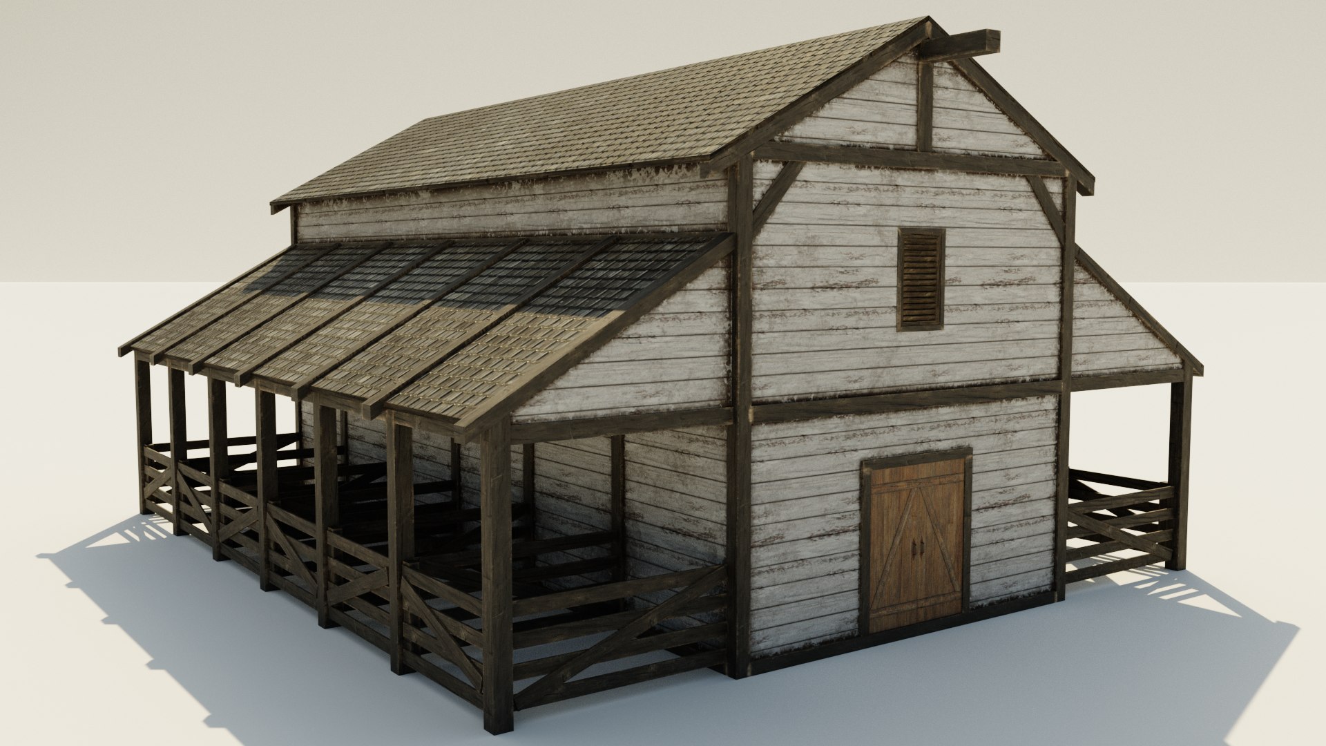 3D Model Medieval Stable - TurboSquid 1509787