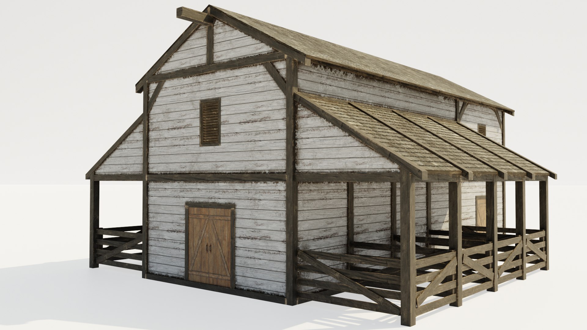 3D Model Medieval Stable - TurboSquid 1509787