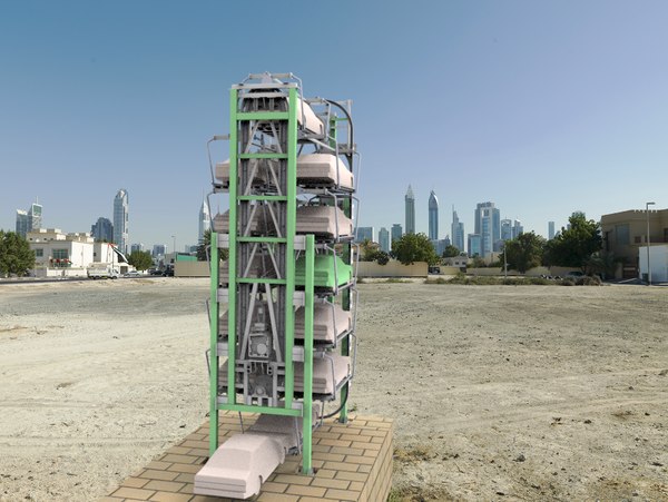 3D automated three-dimensional garage model - TurboSquid 1518801