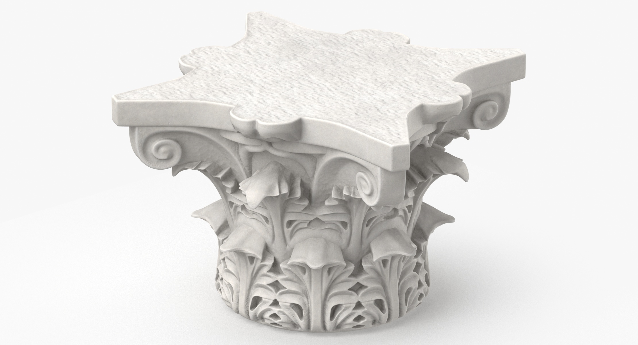 modelo 3d Capitel de la columna corintia - TurboSquid 2155880