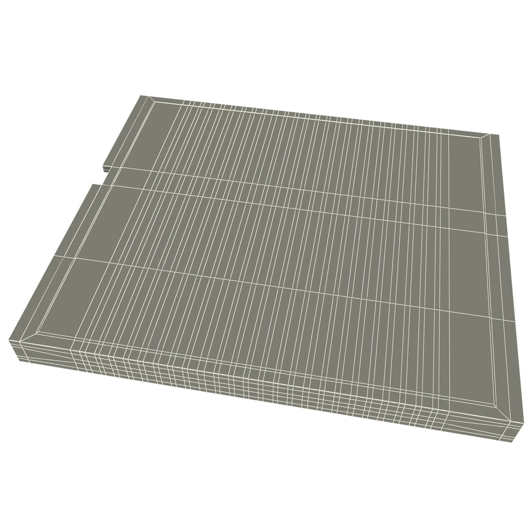 Memory Card Compac Flash 3d Model