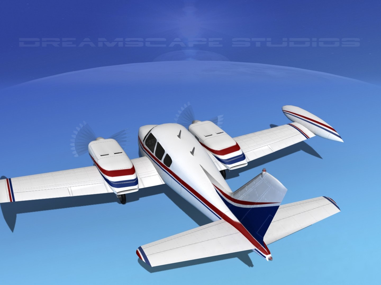 3D Cockpit Cessna 320 Model - TurboSquid 1165228