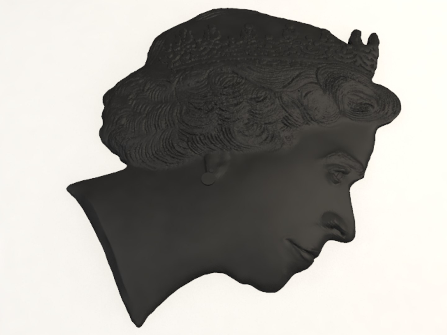 Relief Elizabeth Ii 3D Model - TurboSquid 1507809