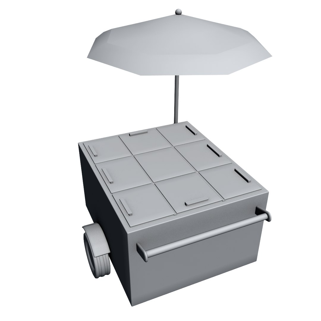 3d Dog Stand Model