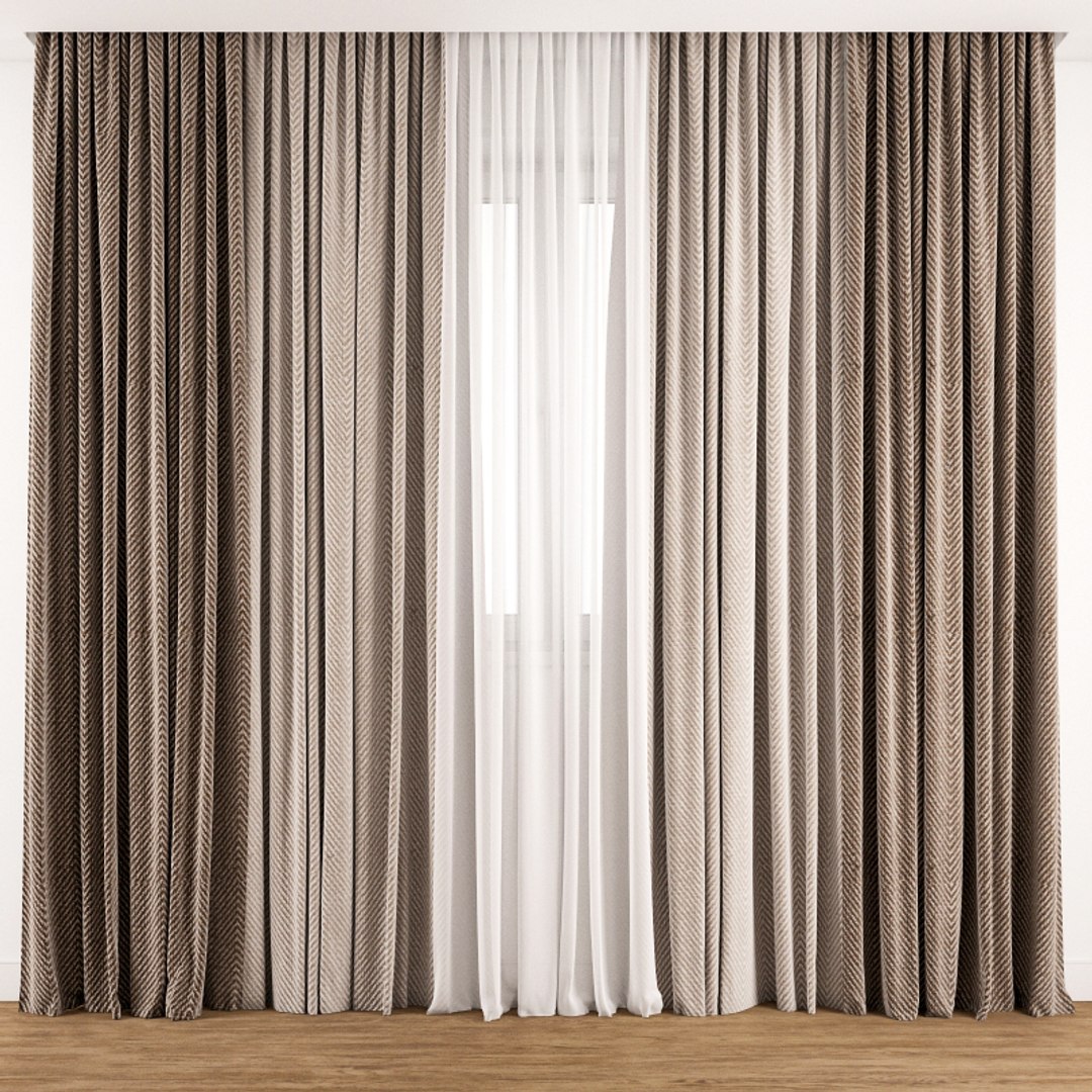 3D Curtain Fabric Drape - TurboSquid 1618055