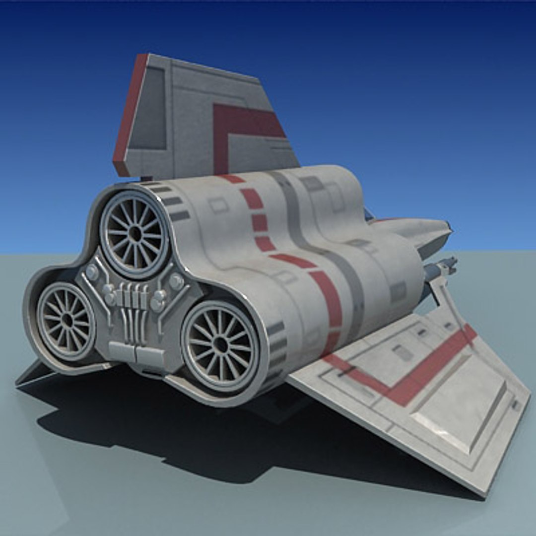 viper fighter 3d max