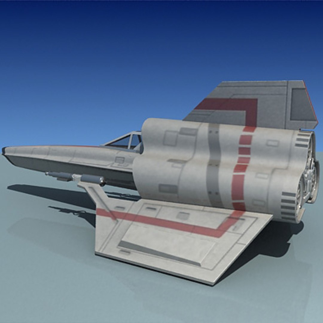 viper fighter 3d max