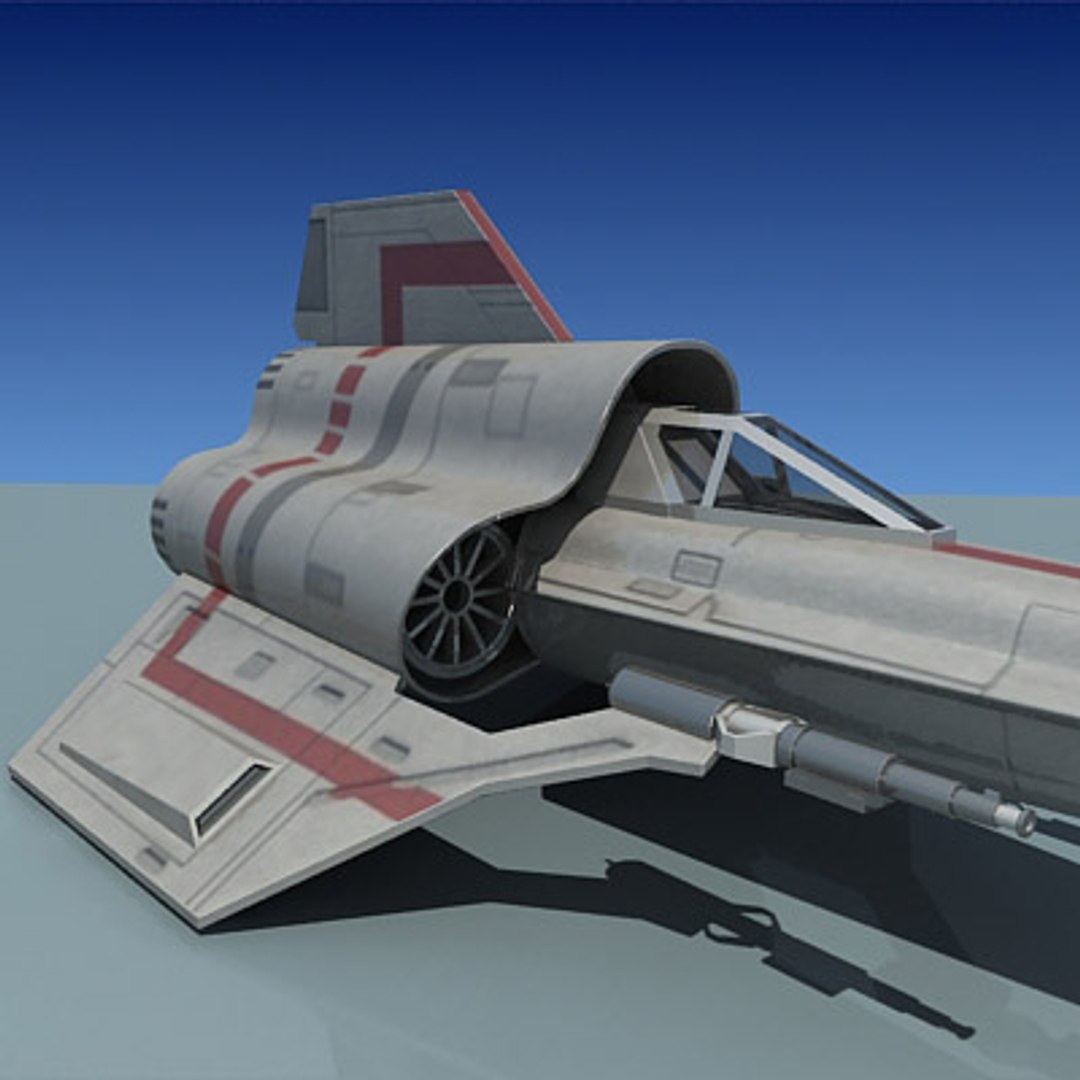 viper fighter 3d max