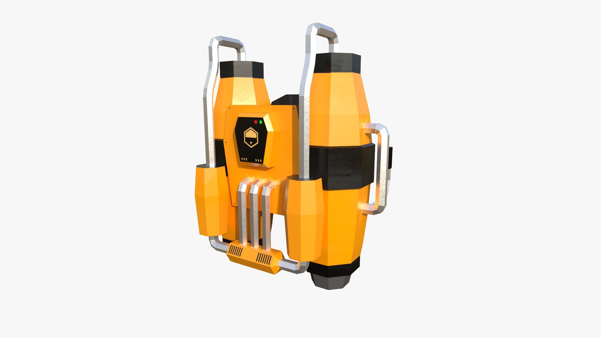 3D Jetpack Low Poly J01 - SciFi Character Design - TurboSquid 2256415