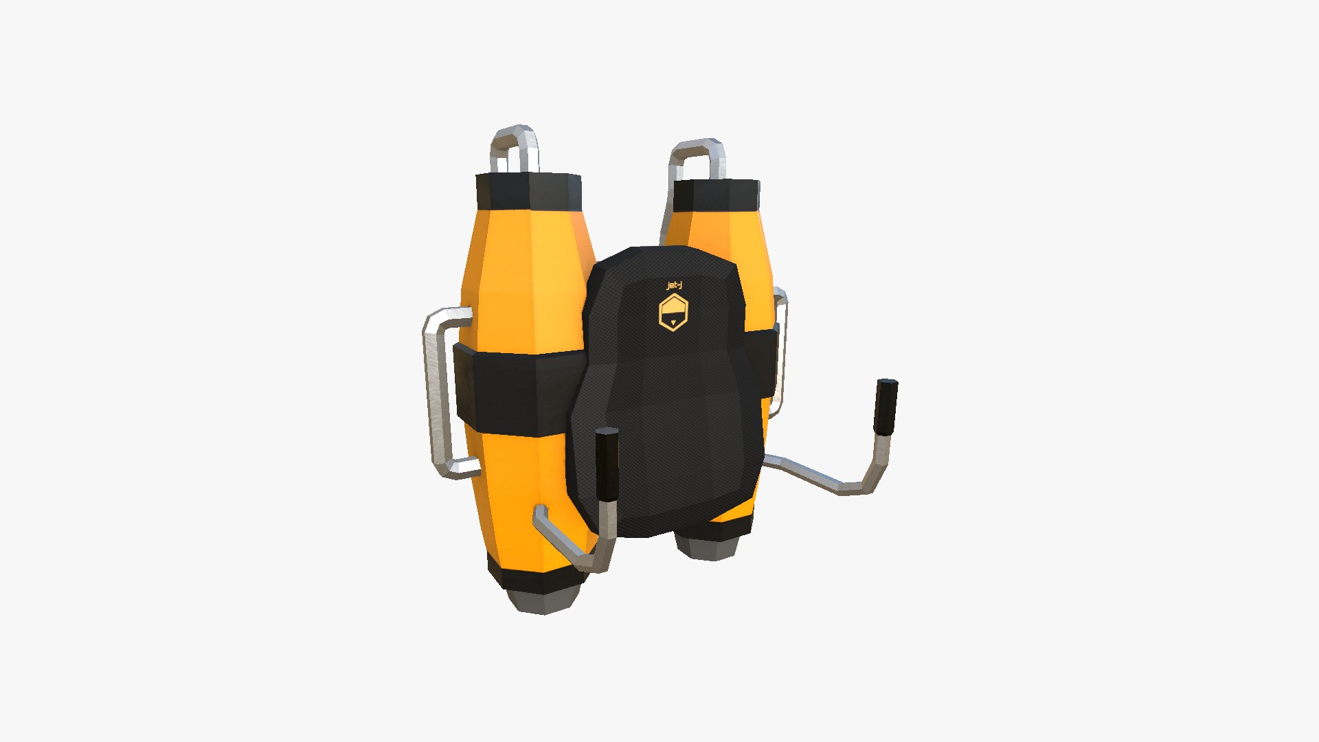3D Jetpack Low Poly J01 - SciFi Character Design - TurboSquid 2256415