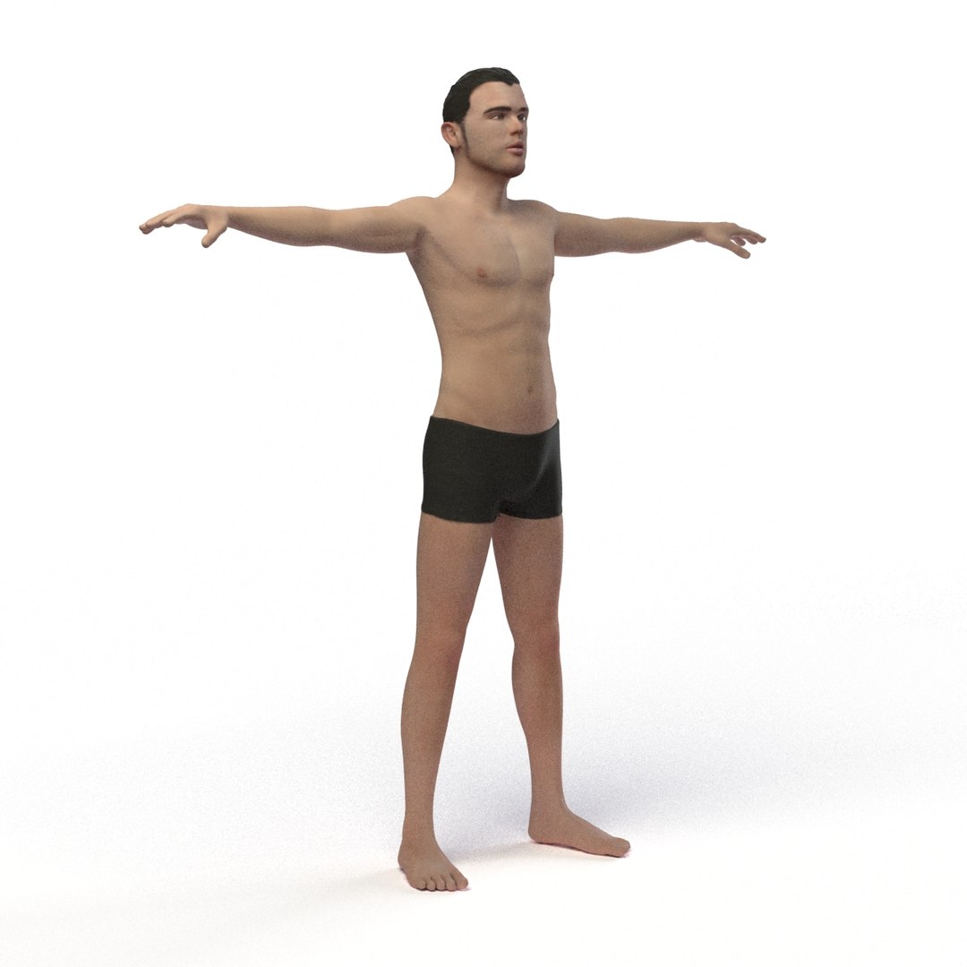 3D Realistic Man Adrien Rigged - TurboSquid 1206026