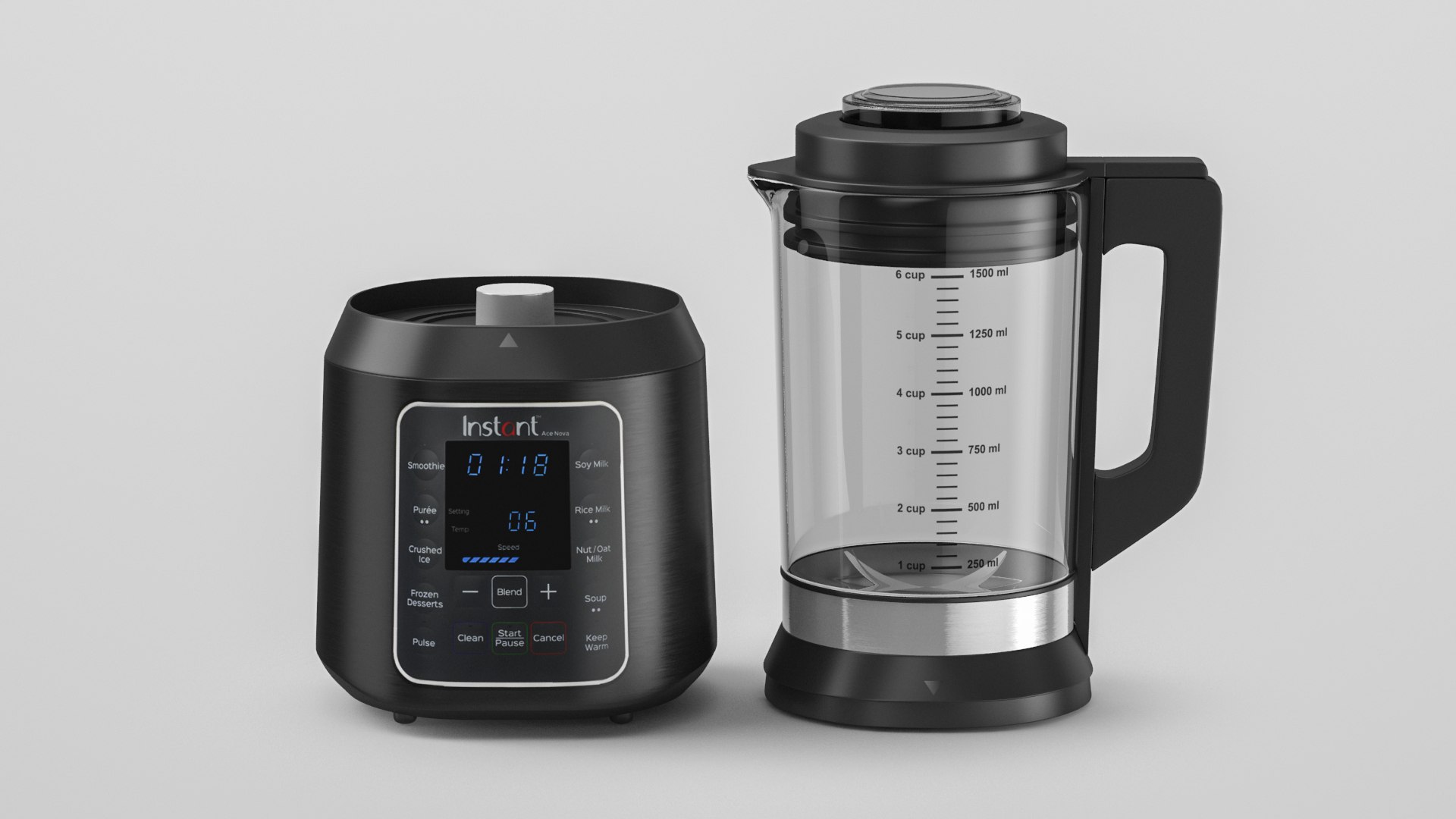 Electric Kitchen Blender 02 Model - TurboSquid 1965274