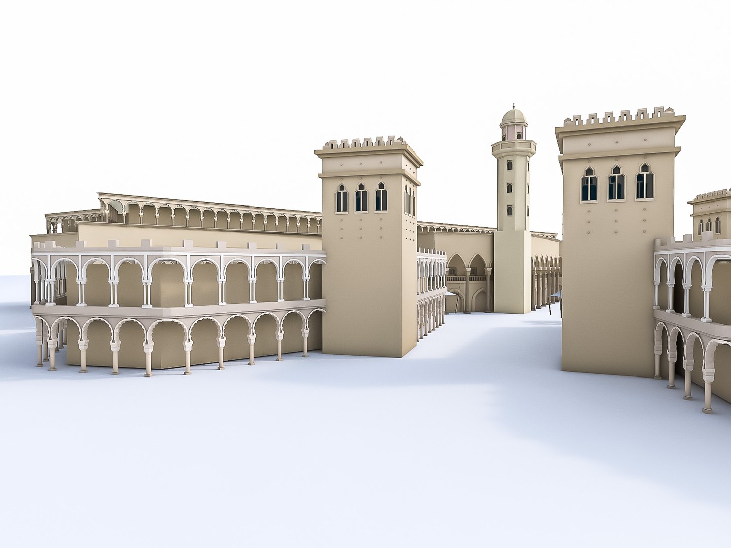 3D model Souq Bazaar Market - TurboSquid 1751308