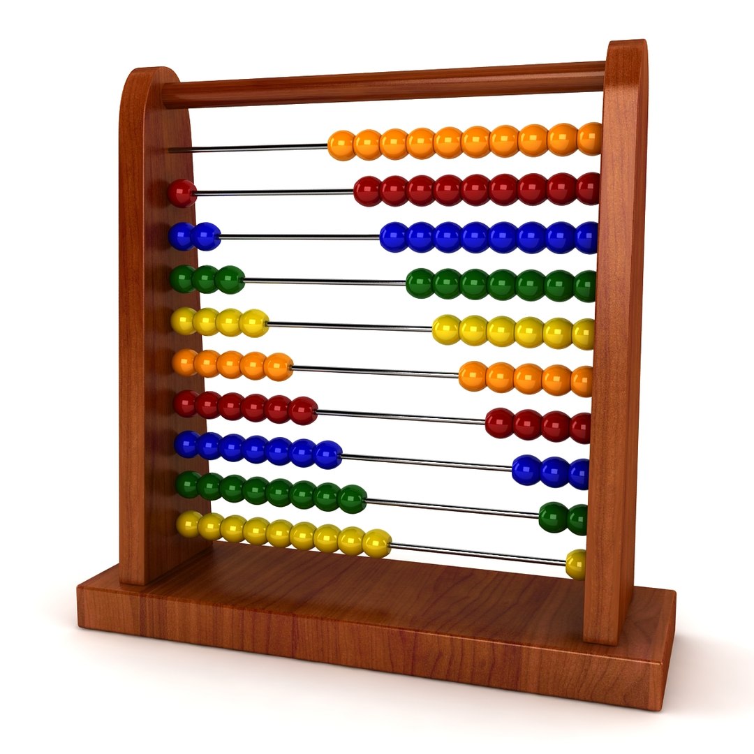 3d Model Abacus Abac