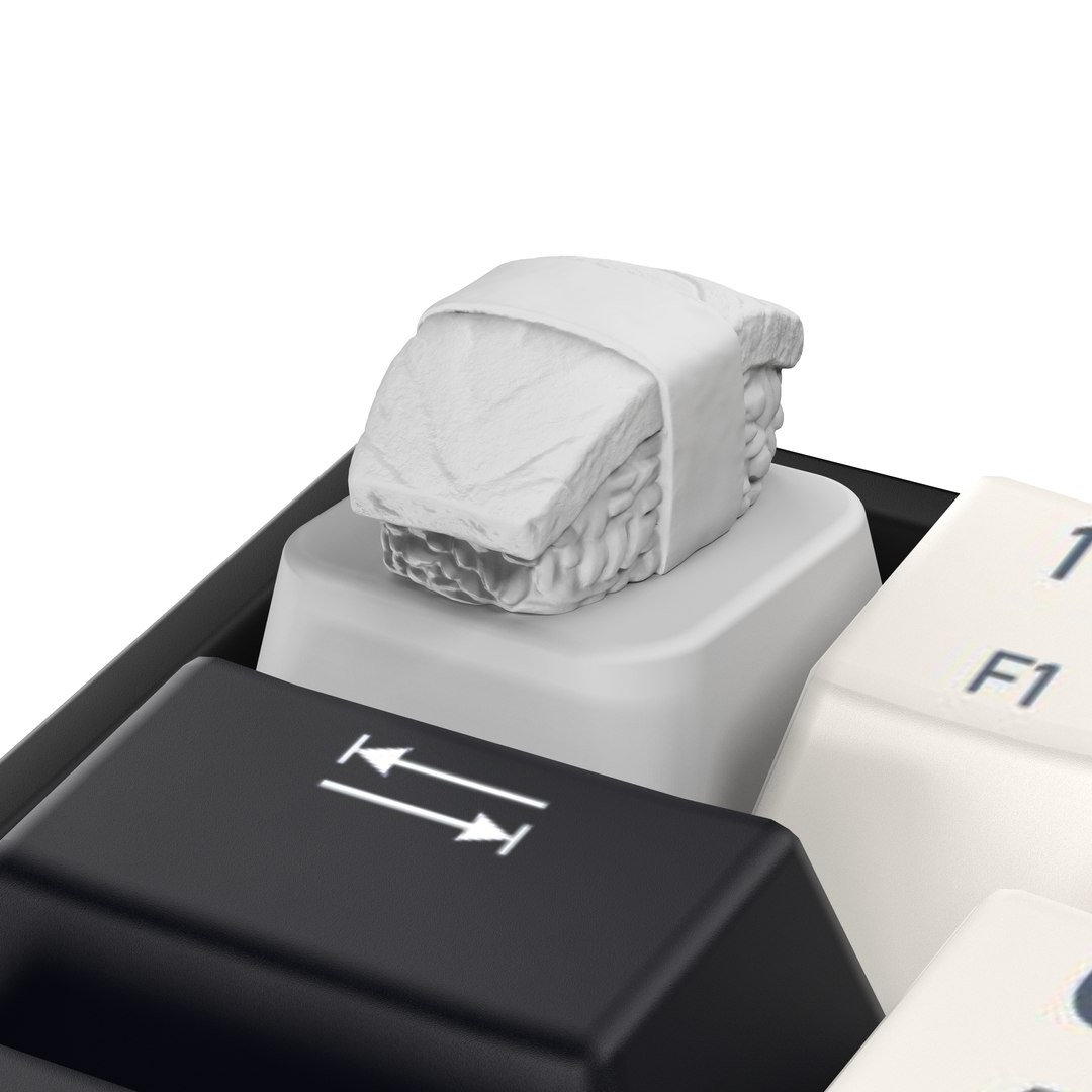 3D Nigiri Sushi Keycap For Mechanical Keyboard 3D Print Model ...