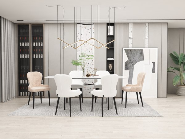modelo 3d Dining Room - 018 - TurboSquid 1964277