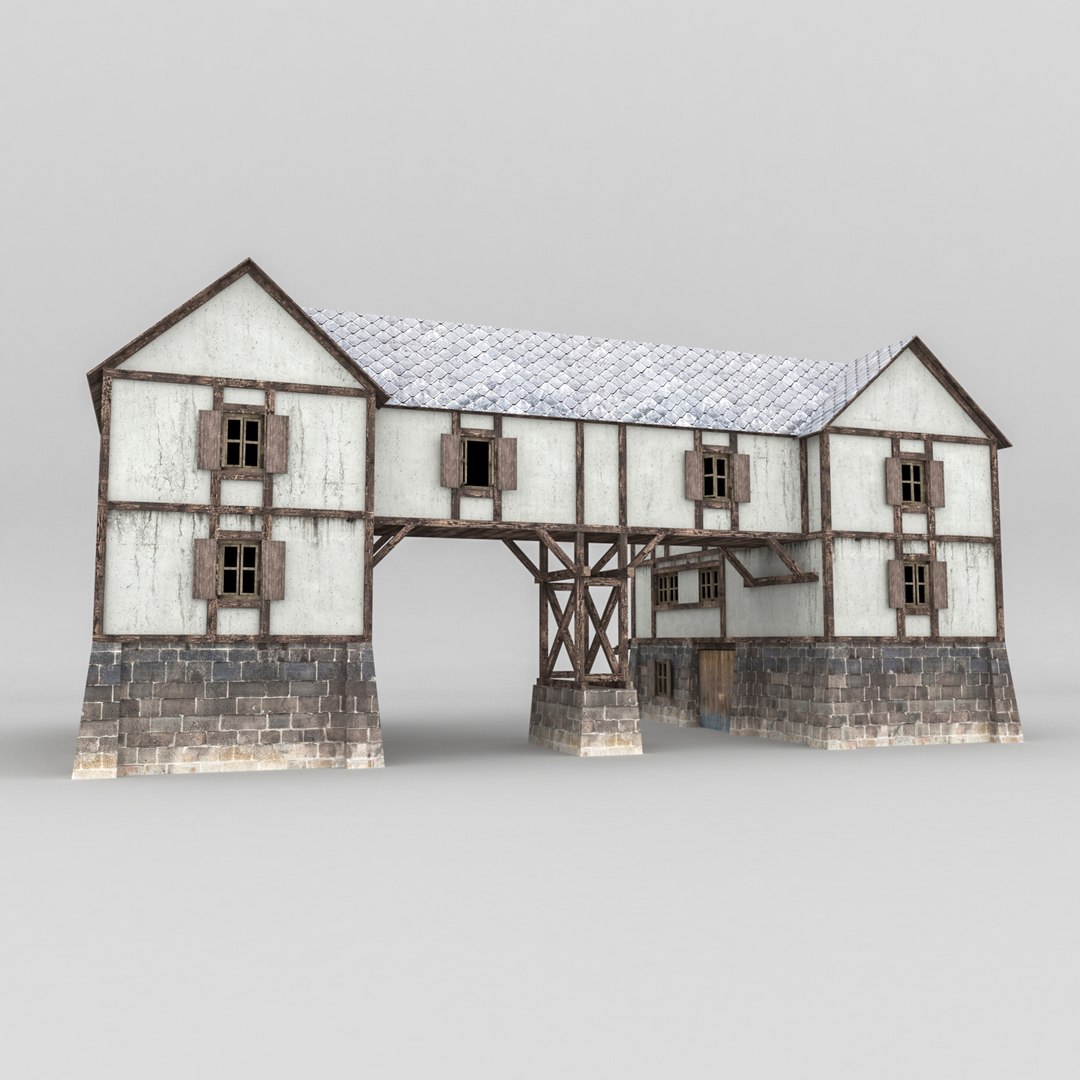 House Fachwerk 3D Model - TurboSquid 1604973