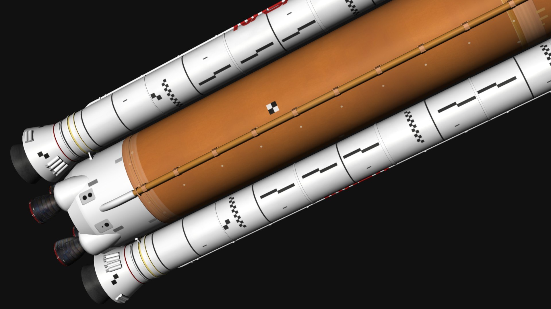 3D Space Launch System SLS - TurboSquid 1875396