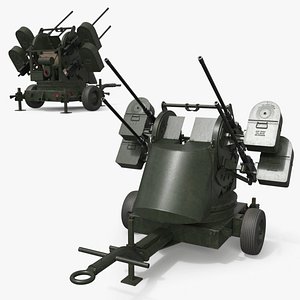 3D Heavy Machine Gun Real-Time Models For Download | TurboSquid