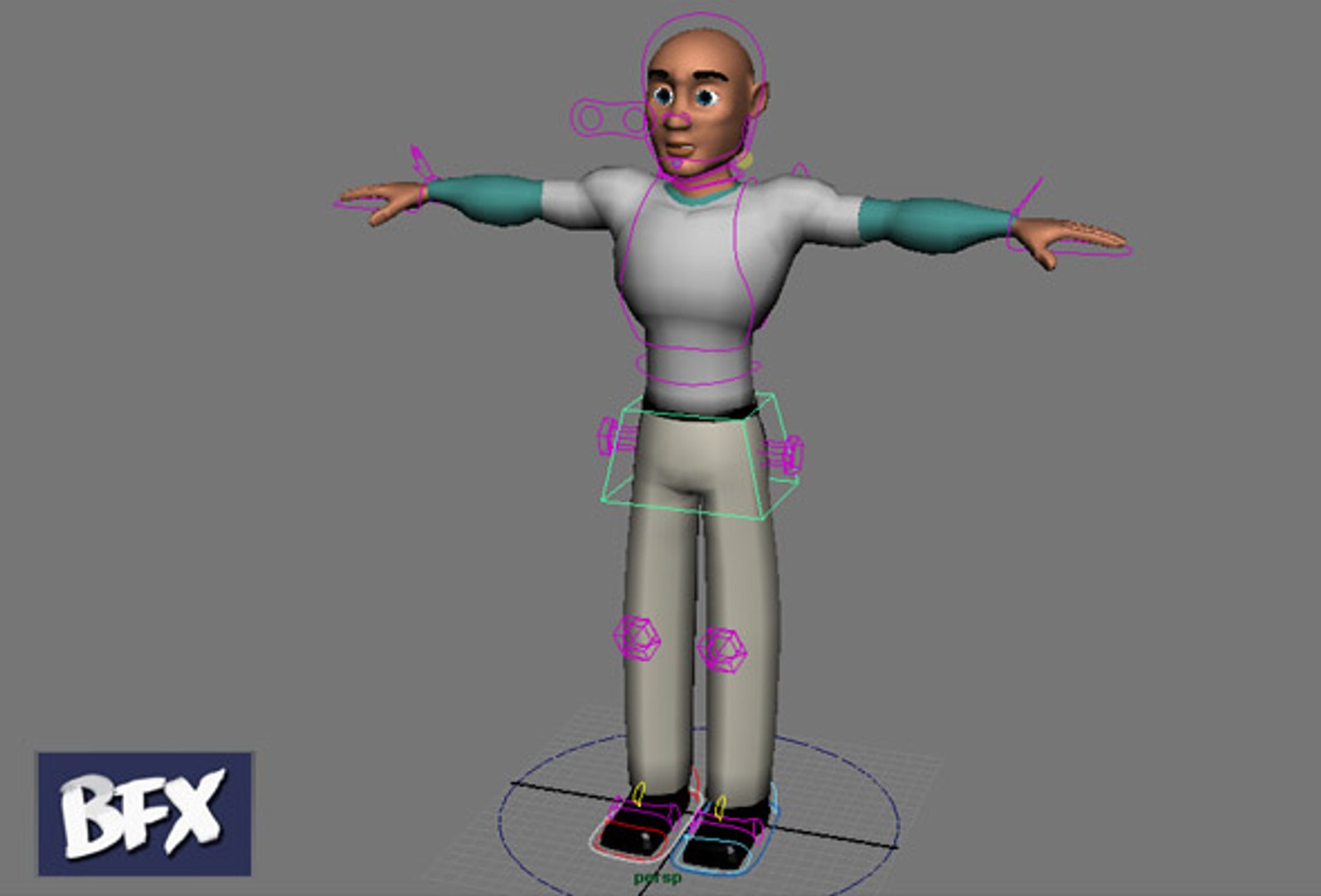 Bob Animation Rig 3ds