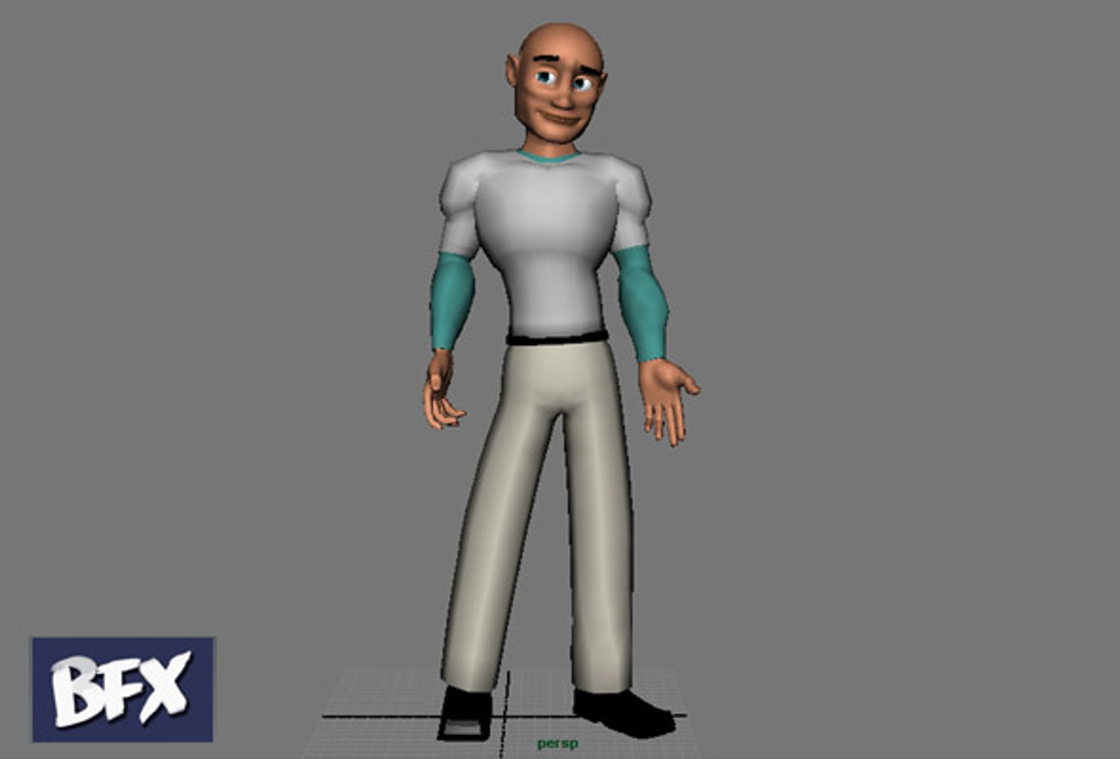 Bob Animation Rig 3ds