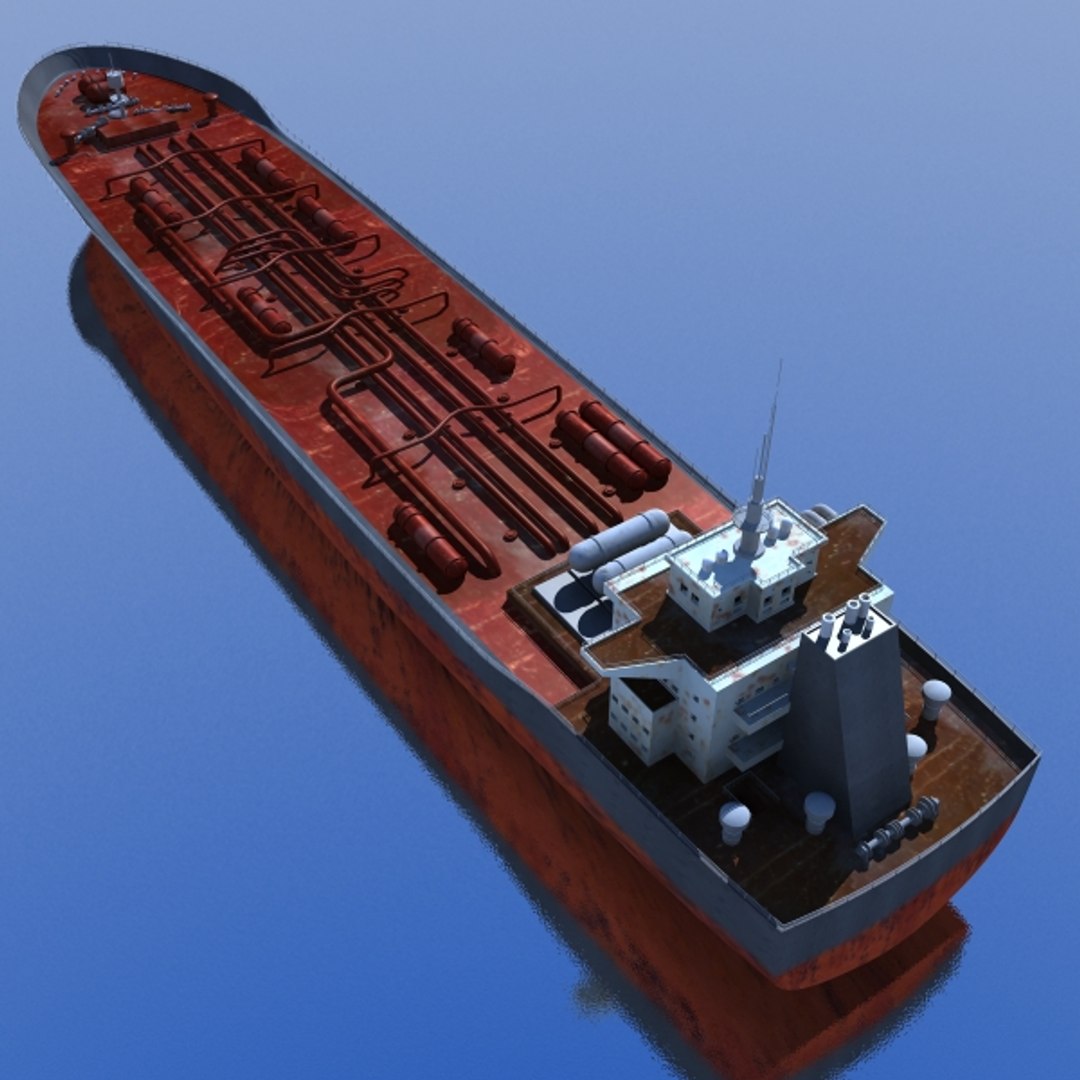 3d Model Oil Tanker