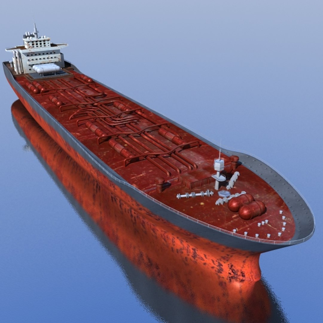 3d Model Oil Tanker