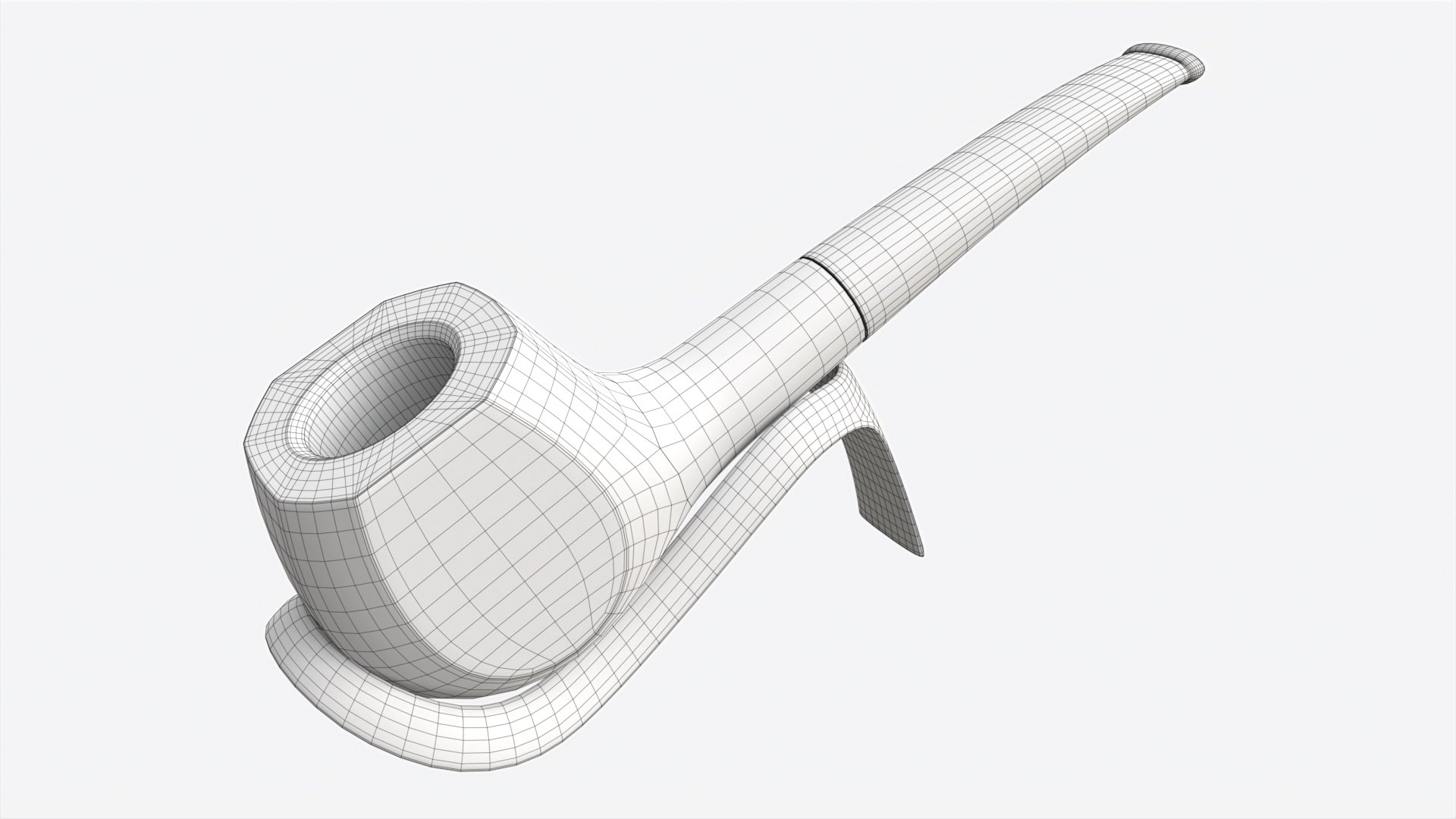 3D Smoking Pipe Straight Briar Wood 01 - TurboSquid 2073759