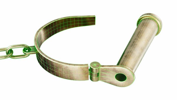 modelo 3d Bronze shackles - TurboSquid 2070232