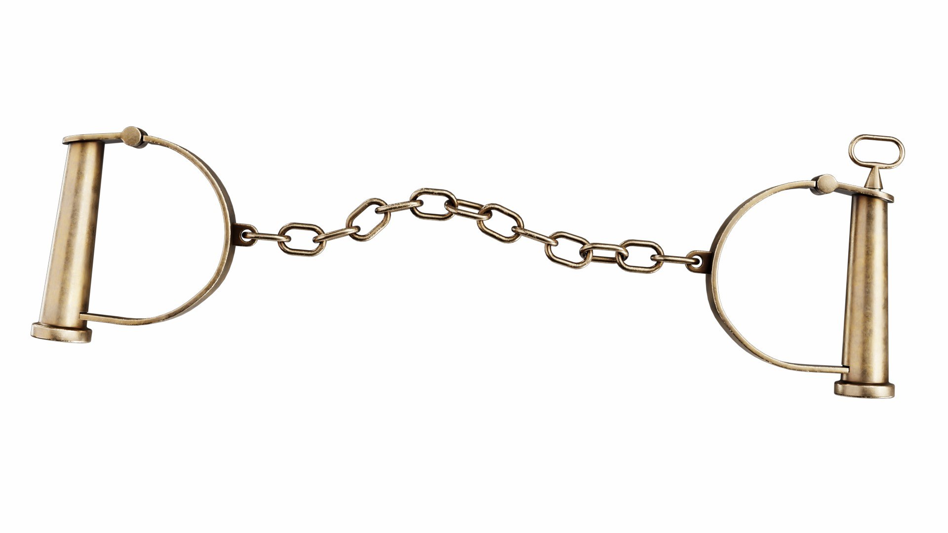 3D Bronze Shackles - TurboSquid 2070232