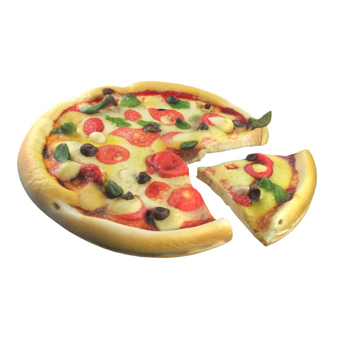 Pizza 16 Model - TurboSquid 2387833