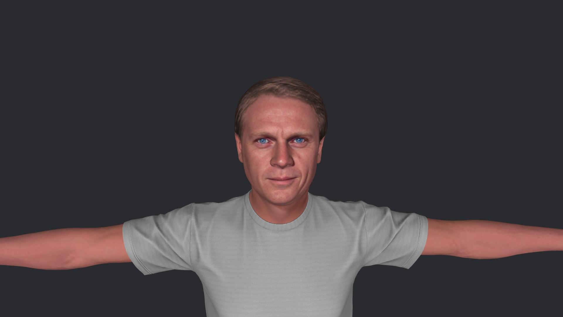 Steve mcqueen Hyper Realistic Full Body Fully Rigged 3D Character 3D ...