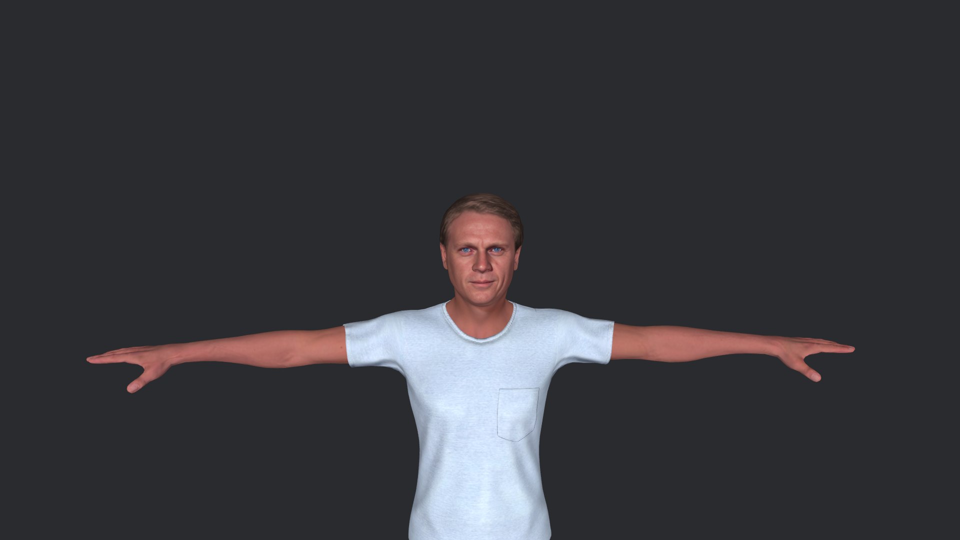 Steve mcqueen Hyper Realistic Full Body Fully Rigged 3D Character 3D ...