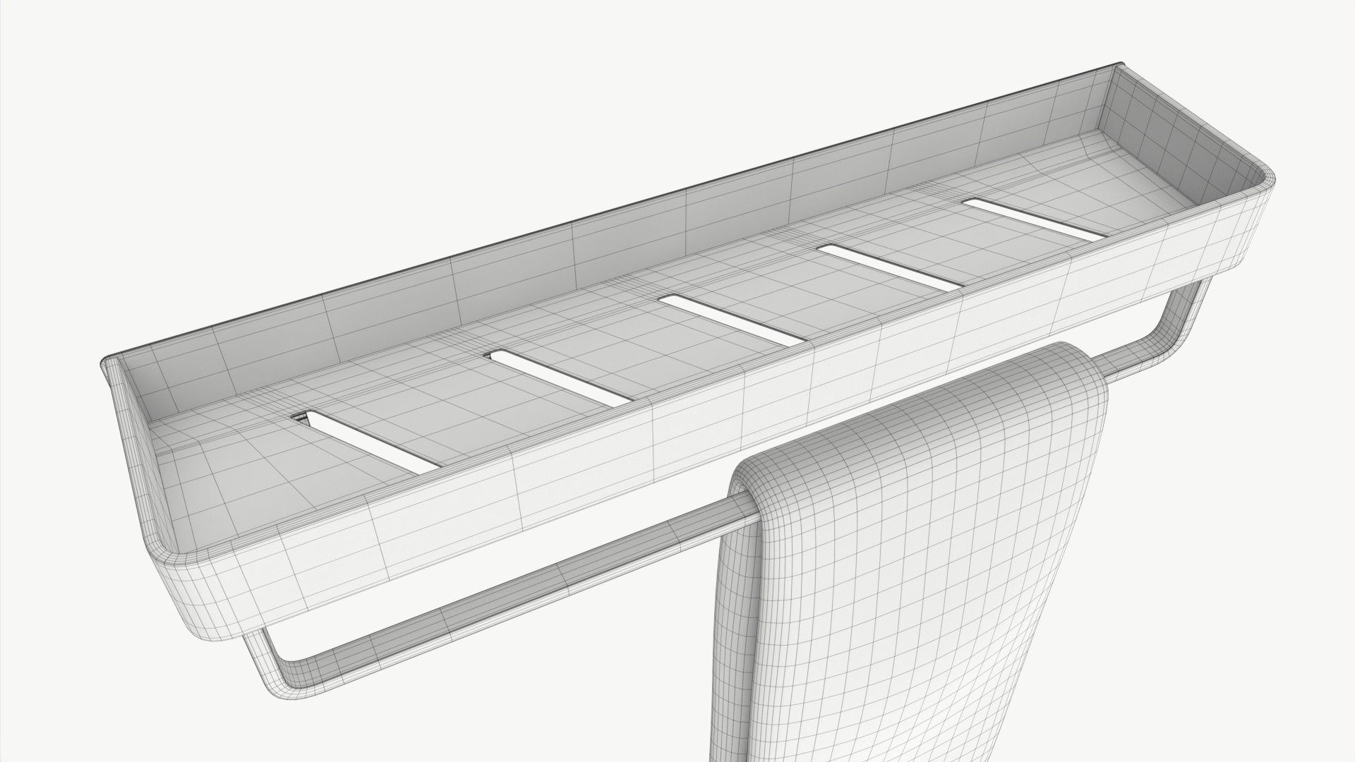 Bathroom Shelf With Rack And Towel 3D Model - TurboSquid 1934590