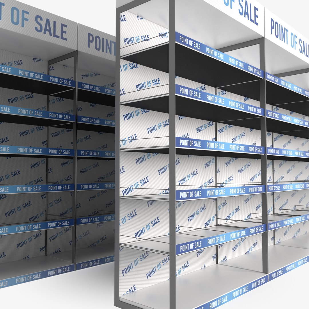 Display Rack 4 1 3D Model - TurboSquid 1366701