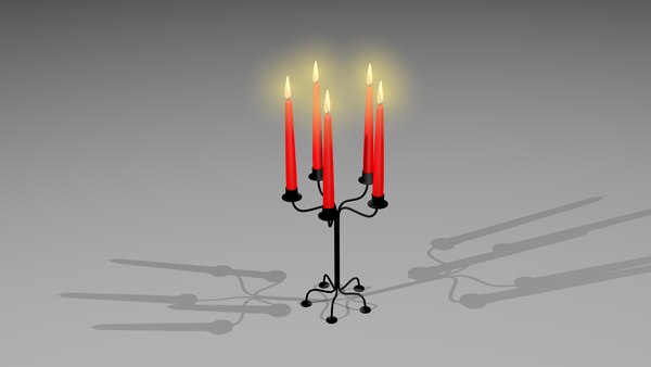 Free Blender Candle Models | TurboSquid