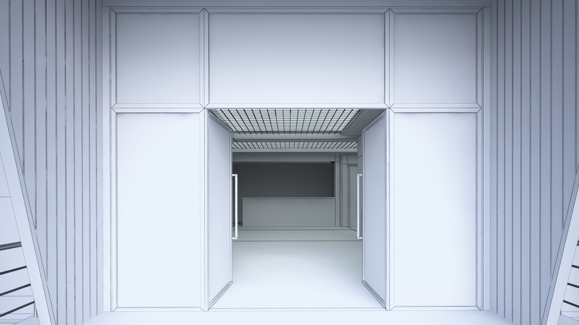 3D School Building Interior Model - TurboSquid 1342586