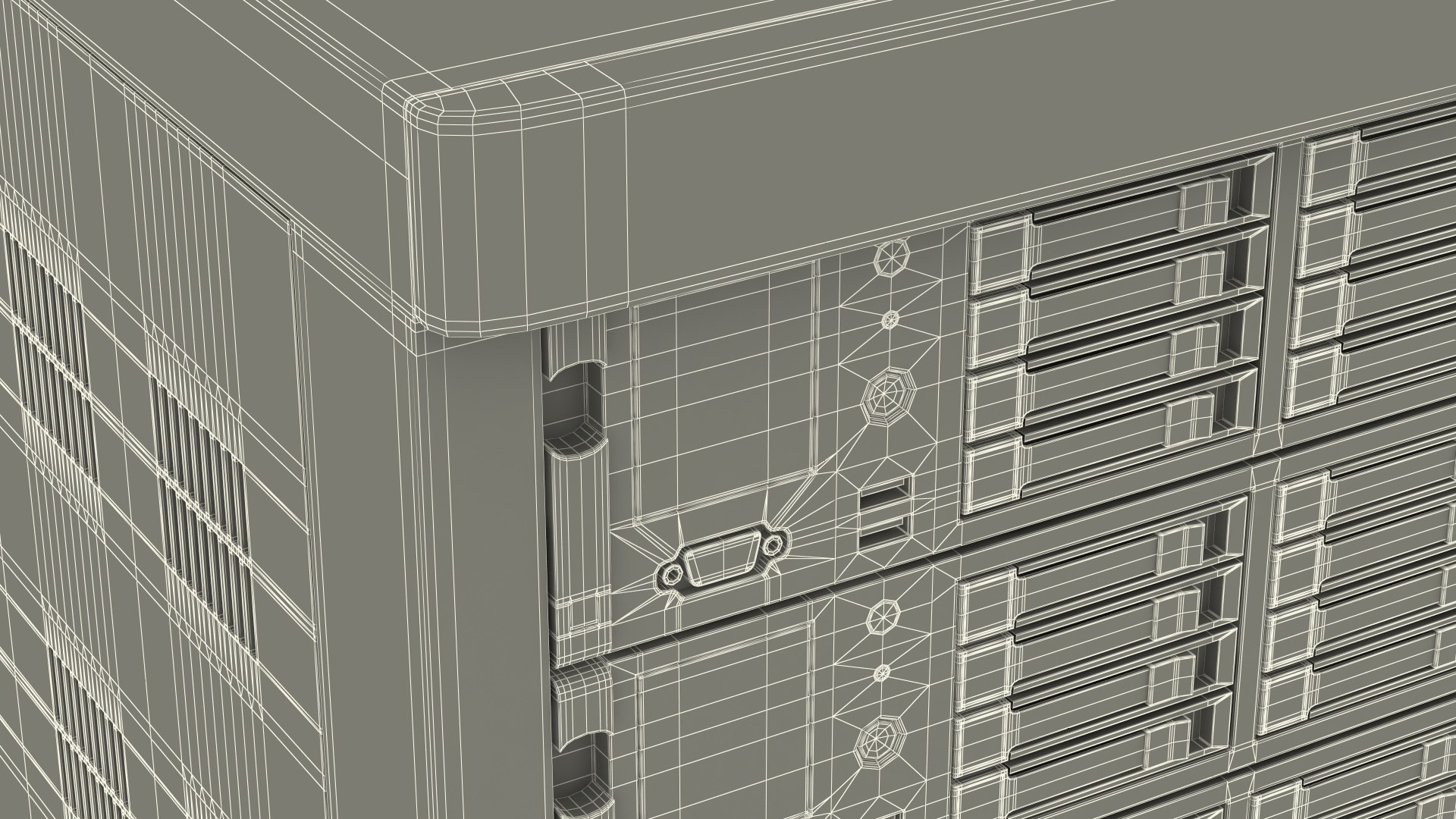 Server rack notebook sliding 3D model - TurboSquid 1498104