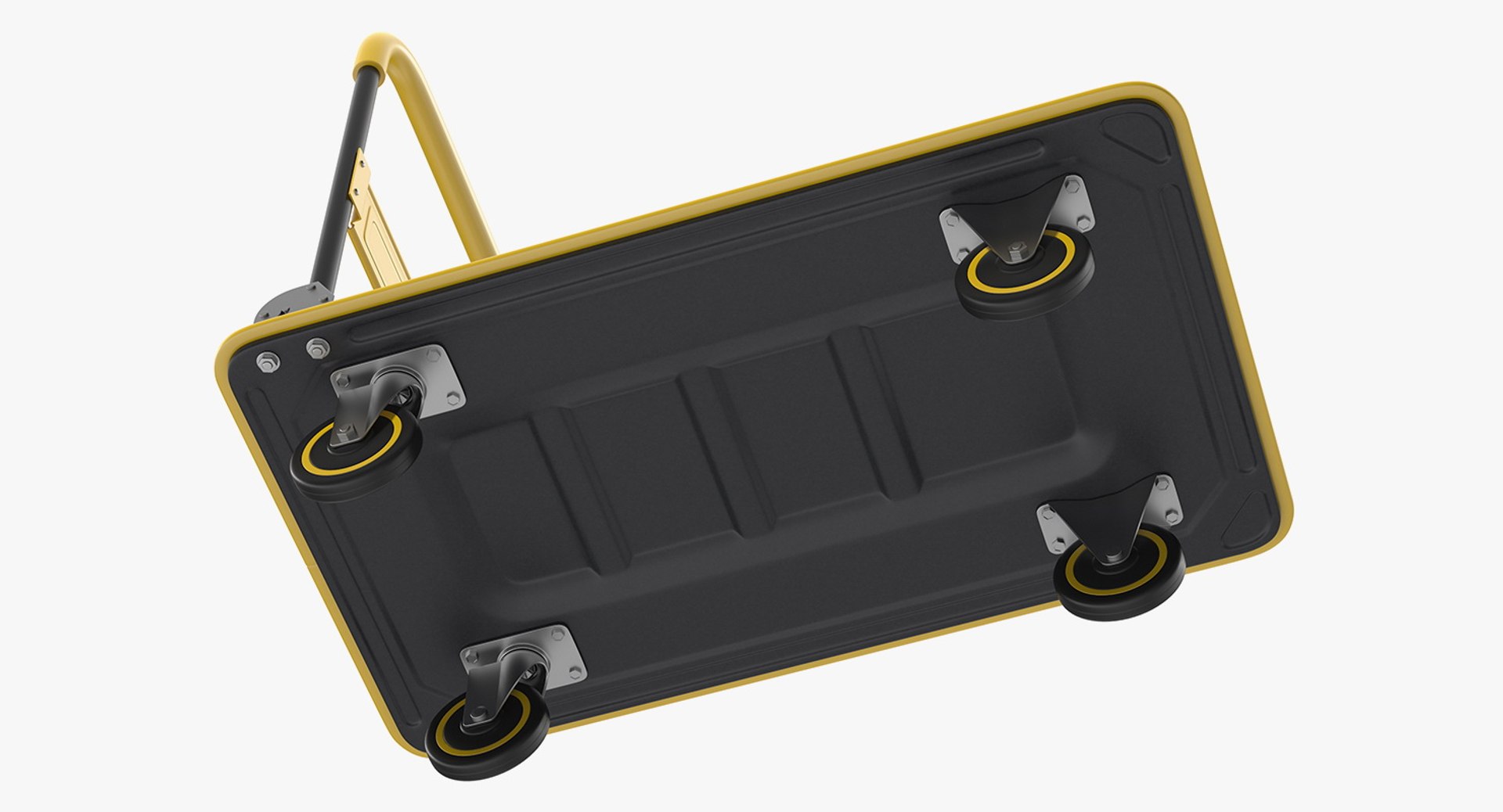 3D Folding Handle Trolley - TurboSquid 1415762