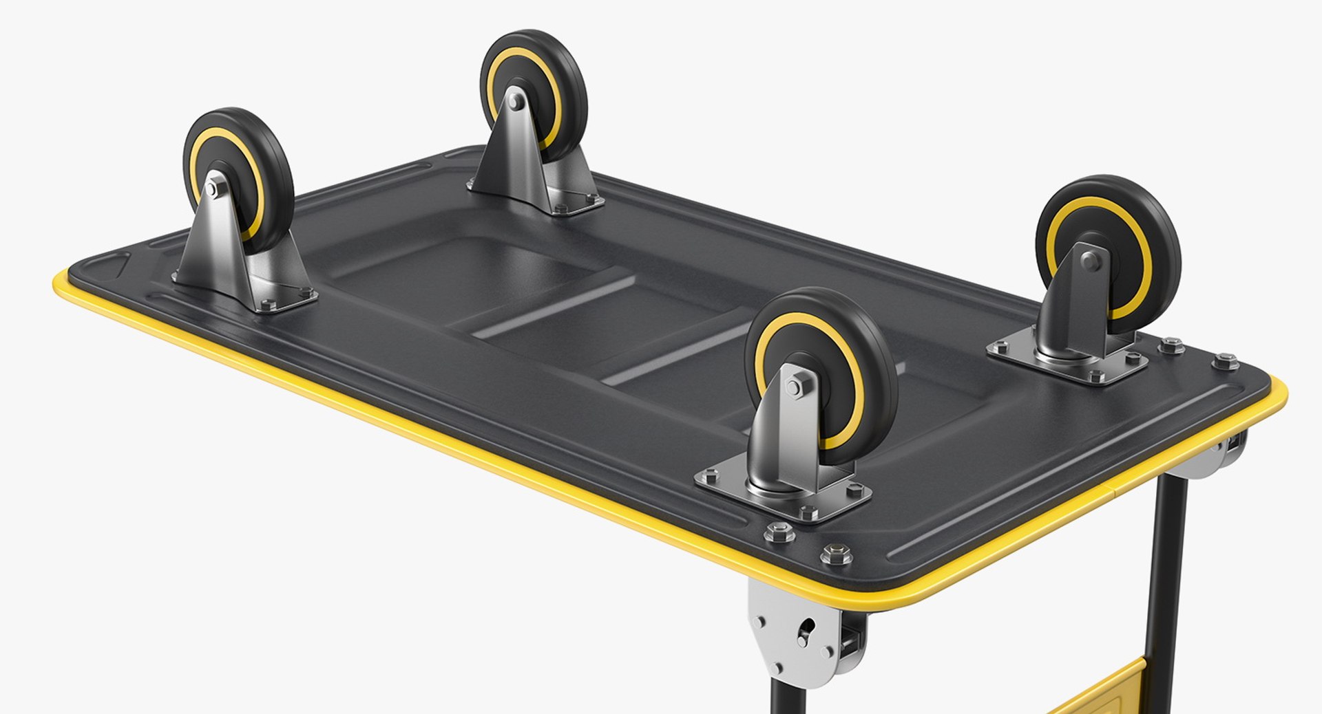 3D Folding Handle Trolley - TurboSquid 1415762