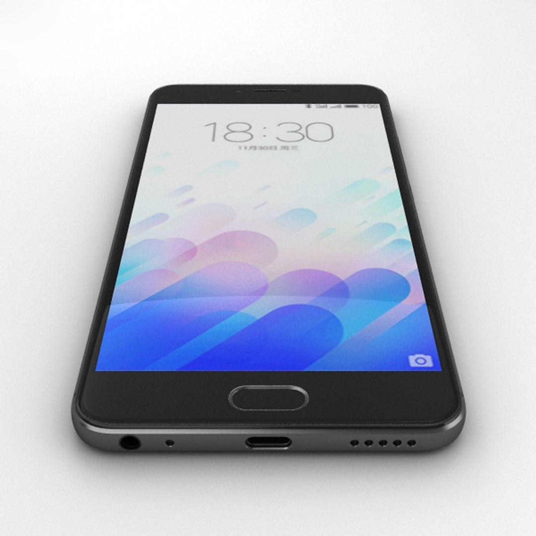 3D meizu m3x m - TurboSquid 1331726