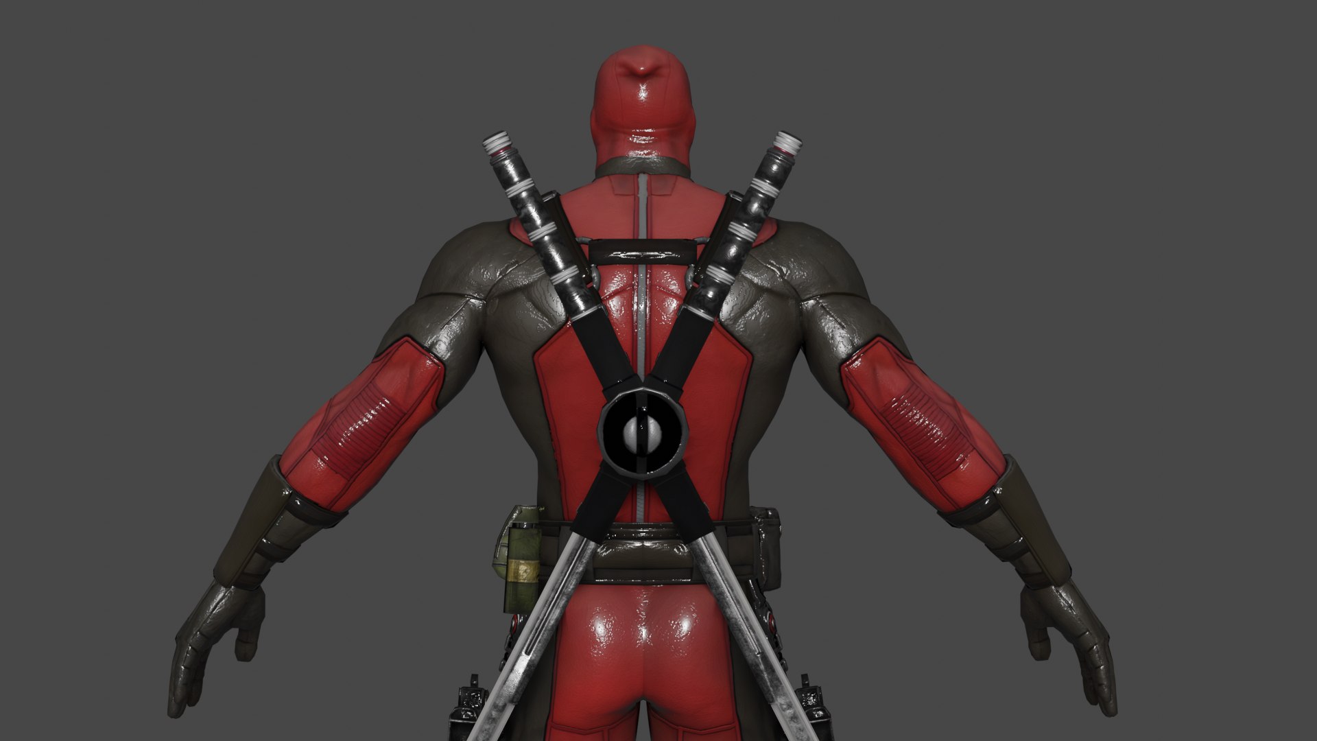 Deadpool 3D - TurboSquid 2258026