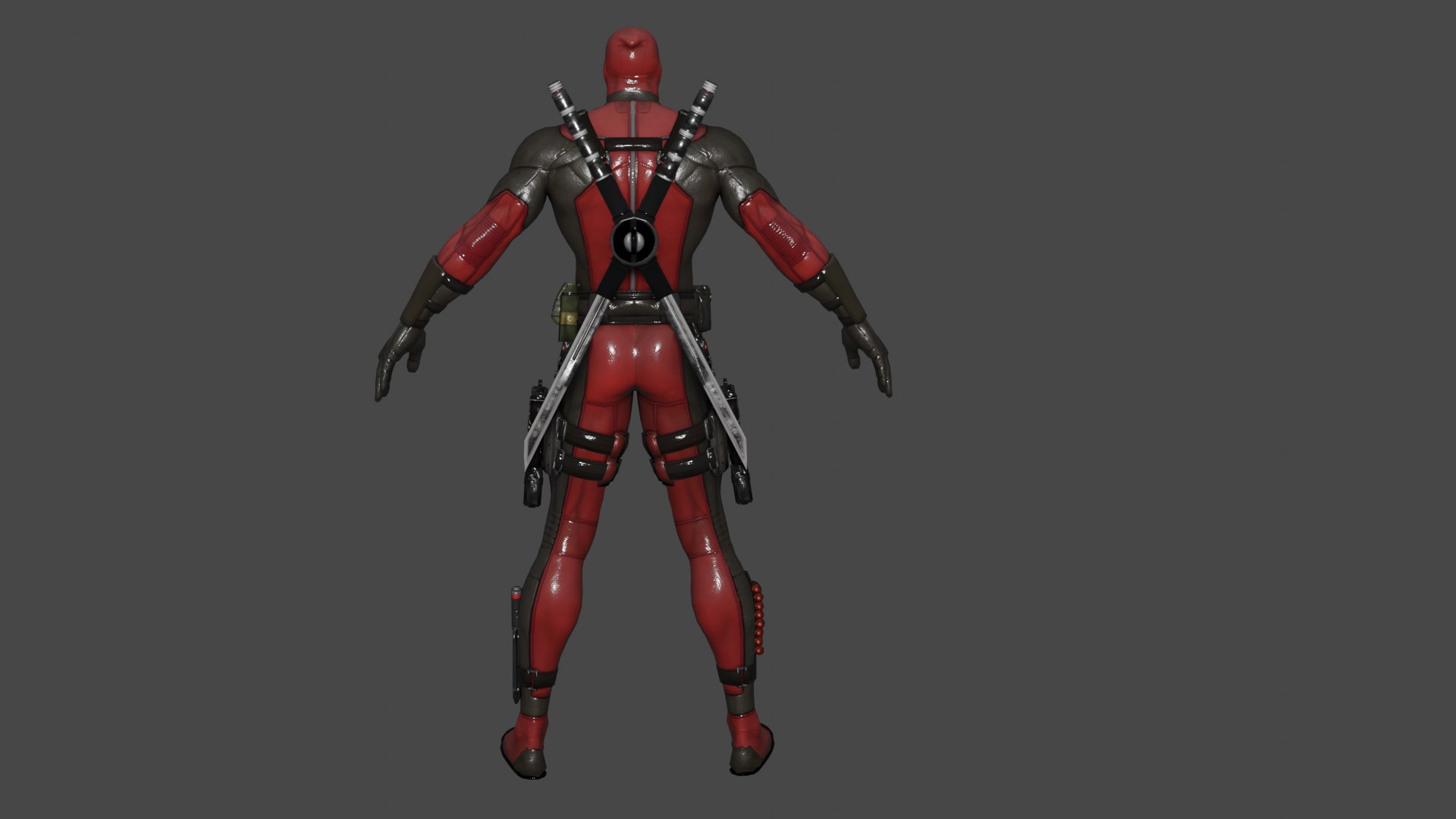 Deadpool 3D - TurboSquid 2258026