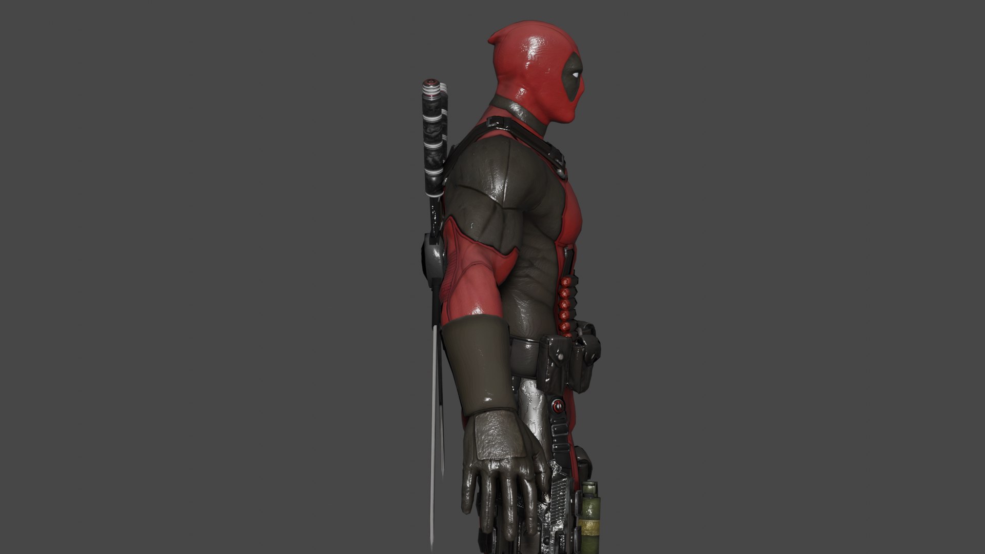 Deadpool 3D - TurboSquid 2258026