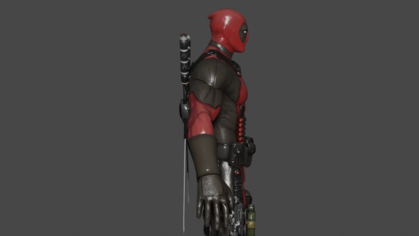 modelo 3d Dead pool - TurboSquid 2258026