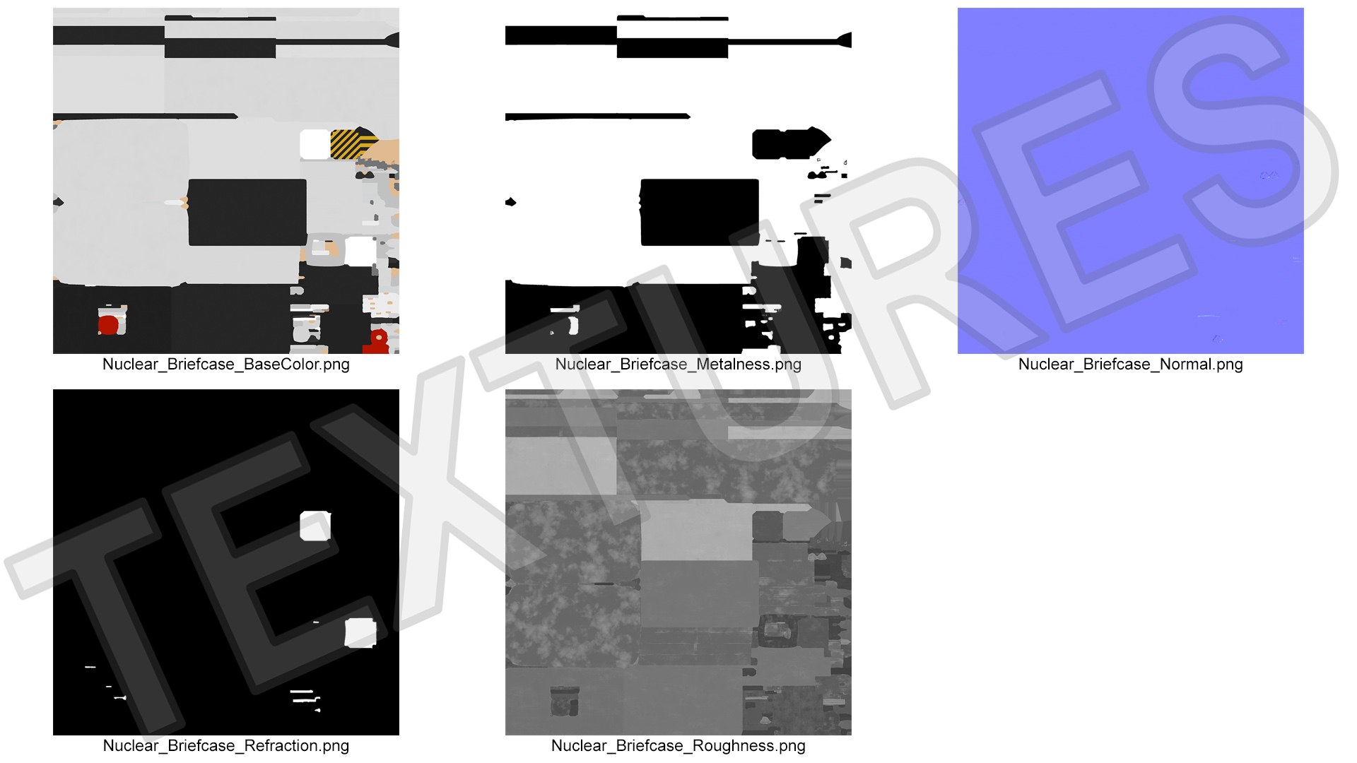 Nuclear Briefcase 3D - TurboSquid 2279785